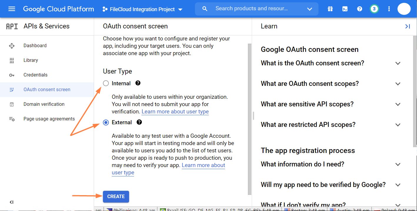 Web Editing With Google Apps FileCloud Docs